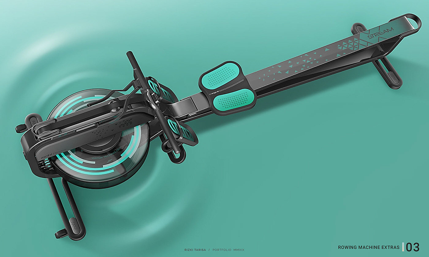 ROWING MACHINE (EXTRAS)—健身时尚两不误！ - 普象网