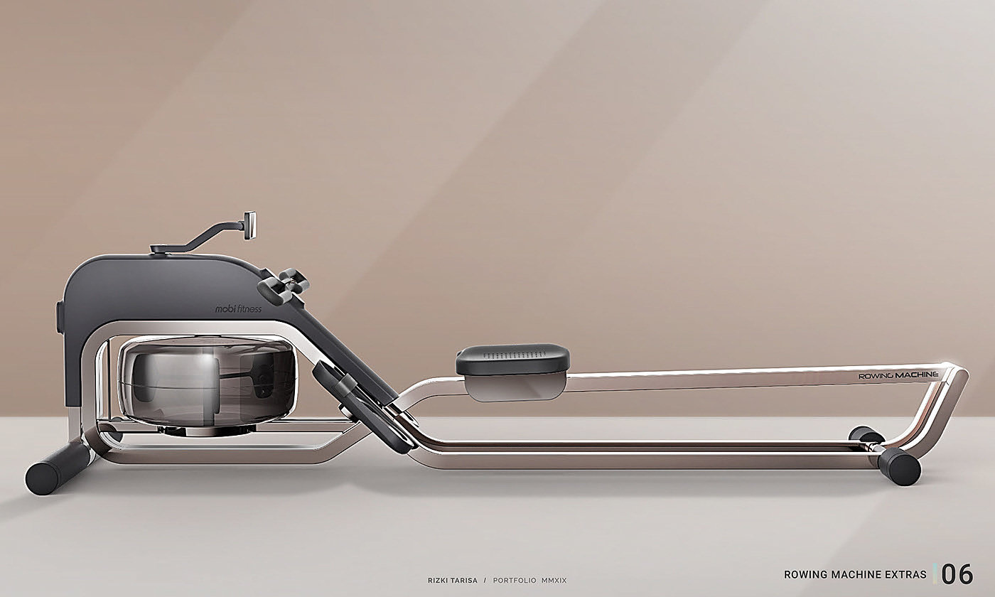 ROWING MACHINE (EXTRAS)—健身时尚两不误！ - 普象网