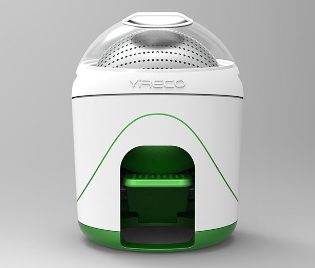 Drumi Pedal Powered Washing Machine by Yirego - 普象网