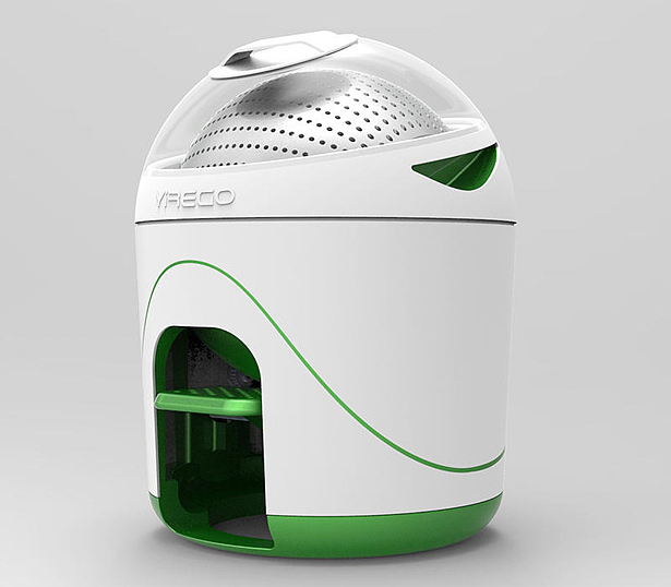 Drumi Pedal Powered Washing Machine by Yirego - 普象网