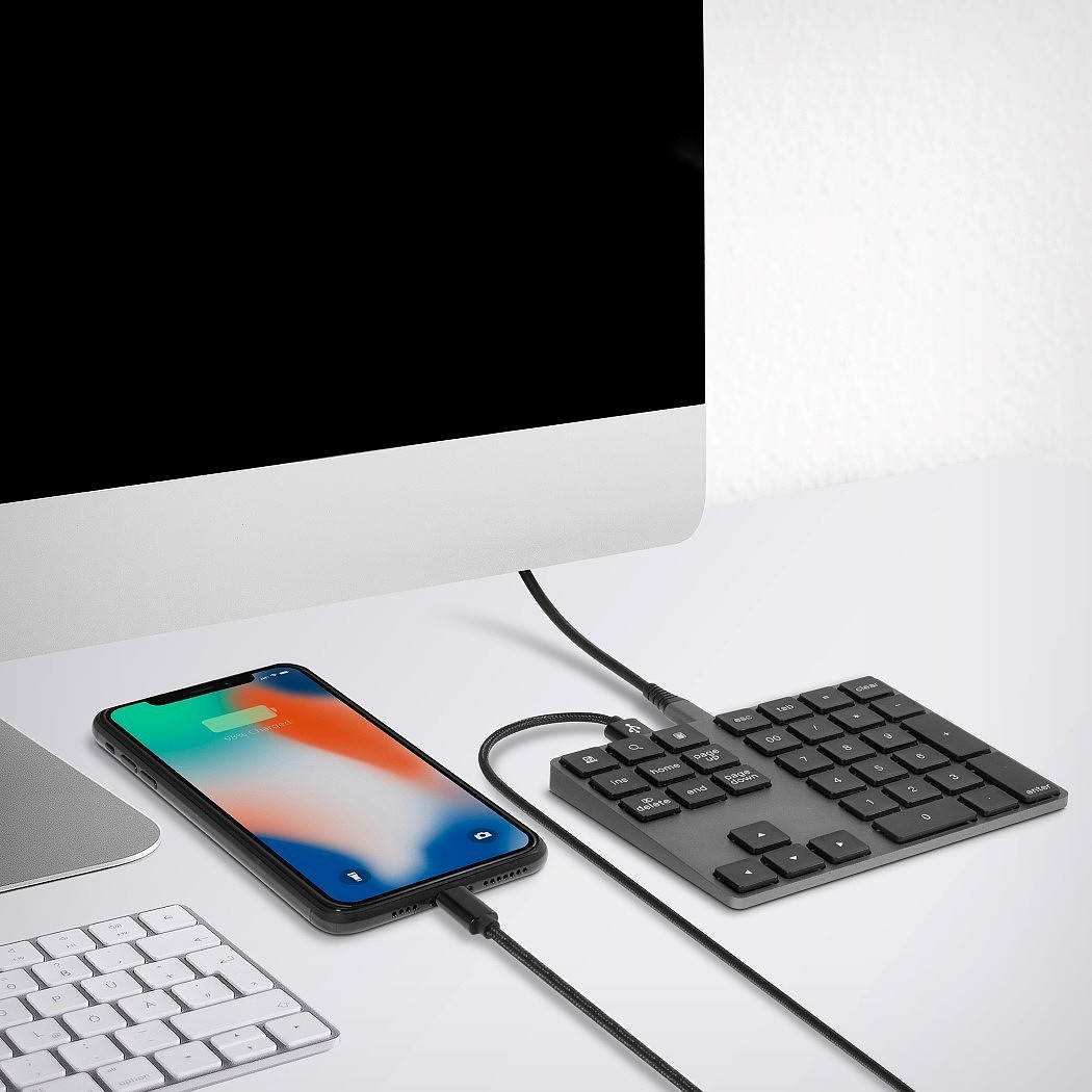 Type-C Numeric Keypad——它可以作为一个USB集线器和一个快捷键盘！ - 普象网