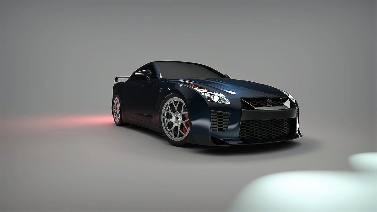 Nissan GT-R概念车 - 普象网