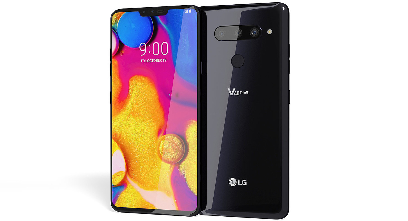 【2019 红点奖】LG V40 ThinQ / 智能手机 - 普象网