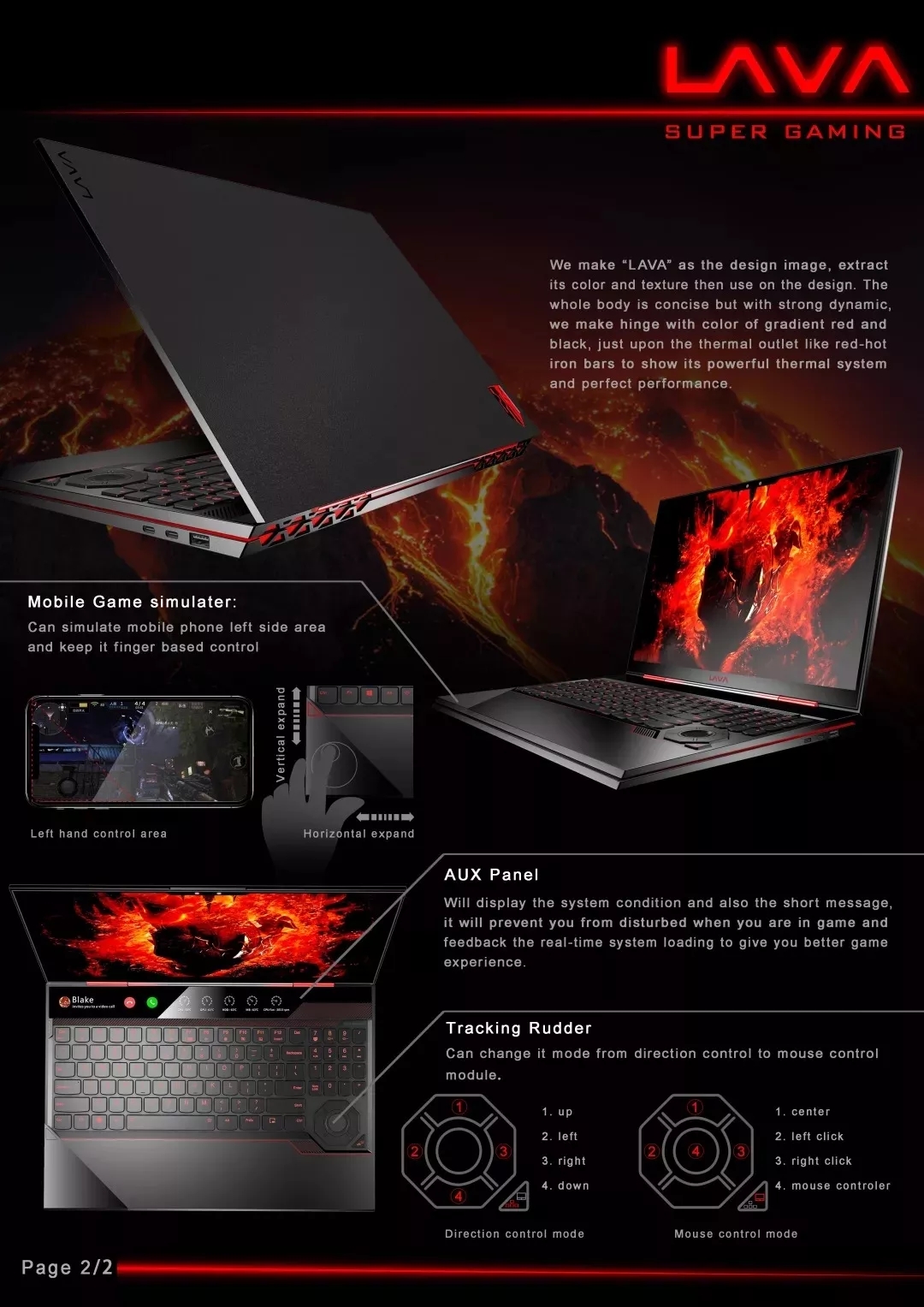 【2019 红点奖】Lava Gaming Laptop / 笔记本电脑 - 普象网