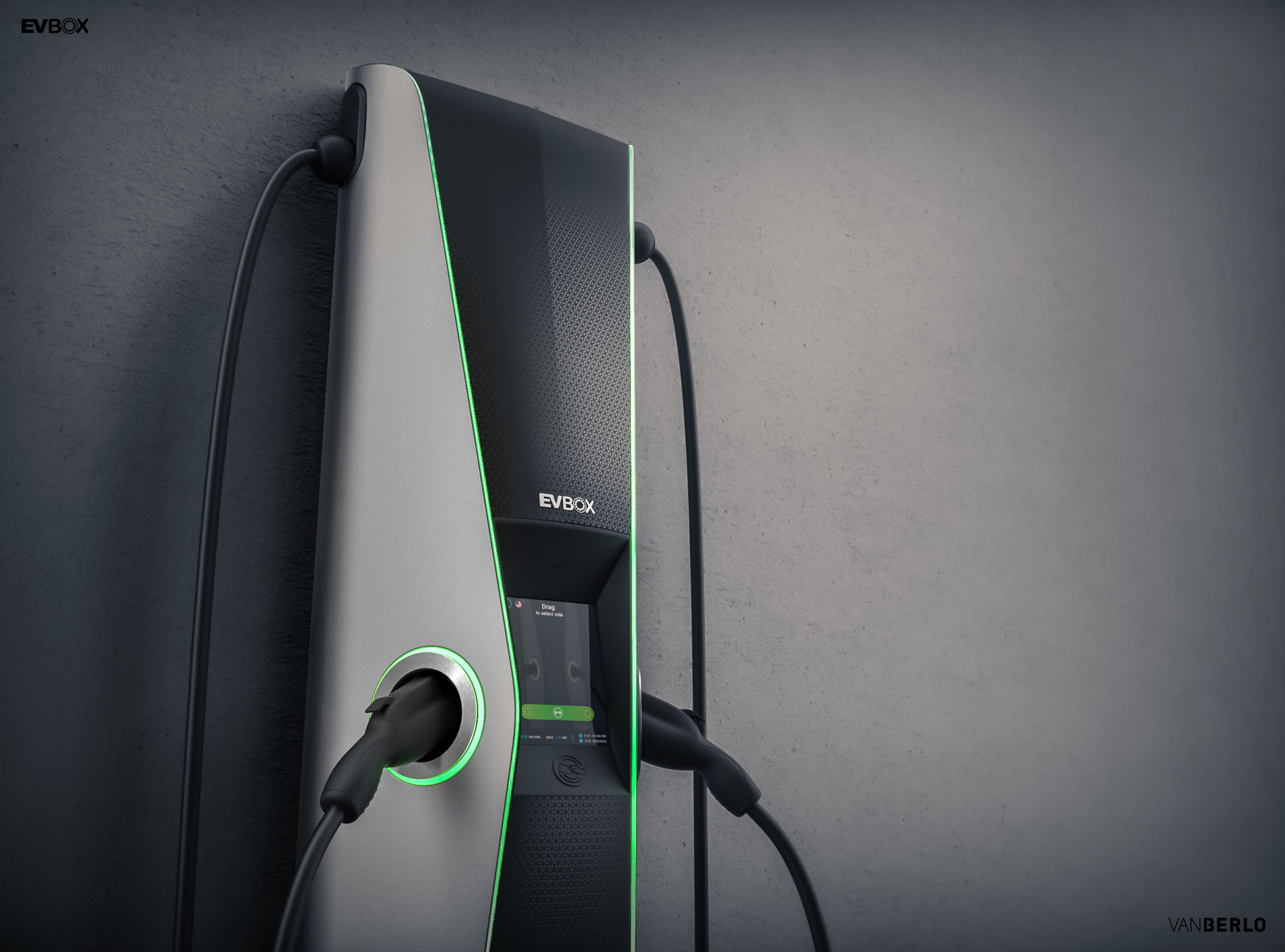 【2019 红点奖】evbox Level 2 Business Charger 车辆充电器 普象网