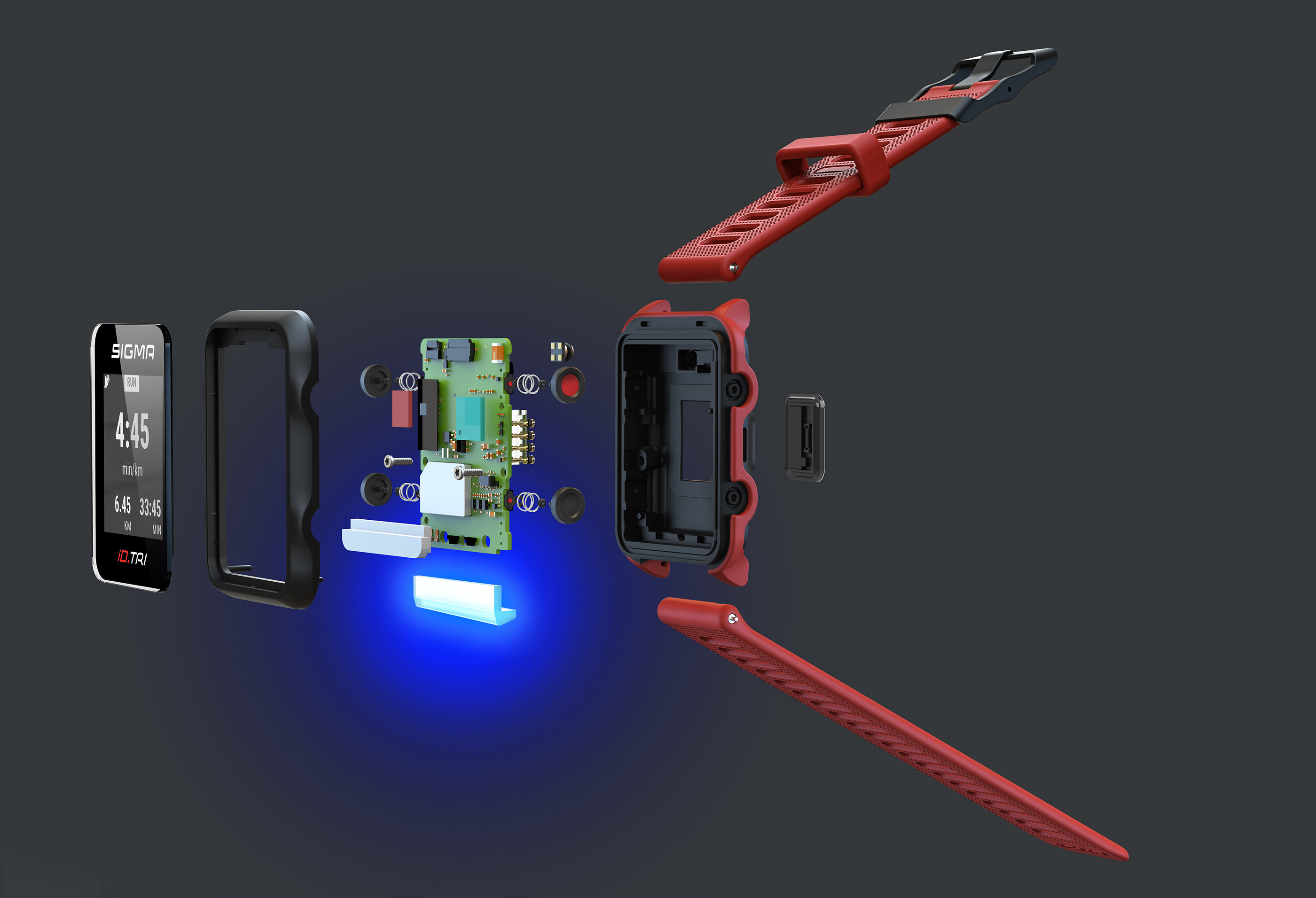 Smart Watch——智能手表高清爆炸图来了～ - 普象网