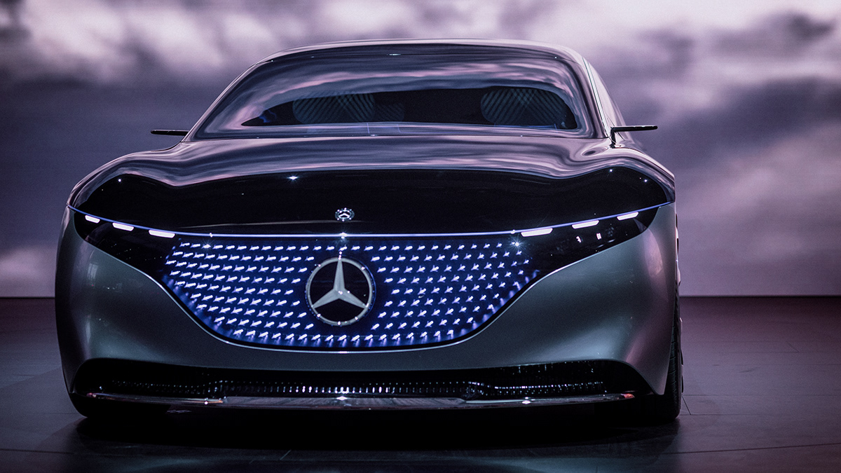 【2019 全球首映】 Mercedes Benz 新款电动汽车设计展示~ 普象网