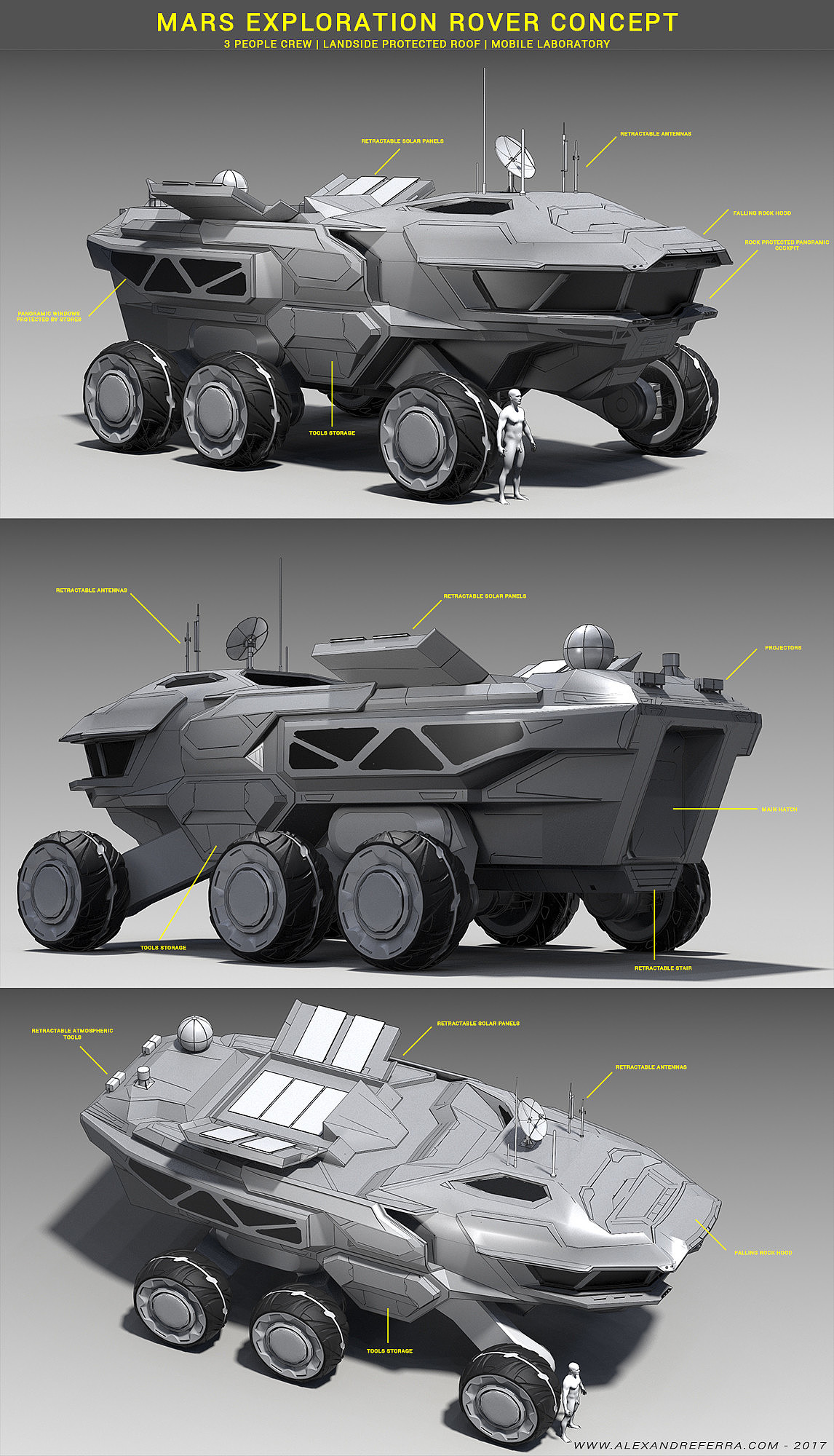 Mars Rover Concept - 普象网