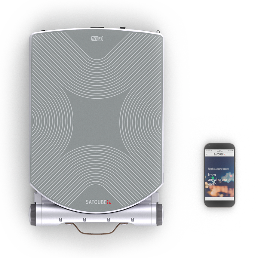 【2019 红点奖】Satcube Ku / 卫星通讯终端 - 普象网