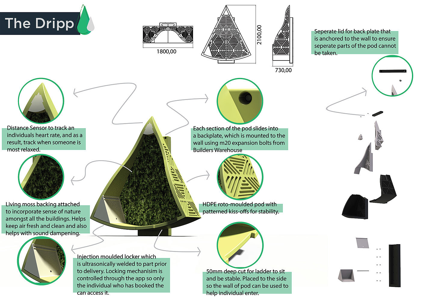 The Dripp: Smart Seating Device#N# - 普象网