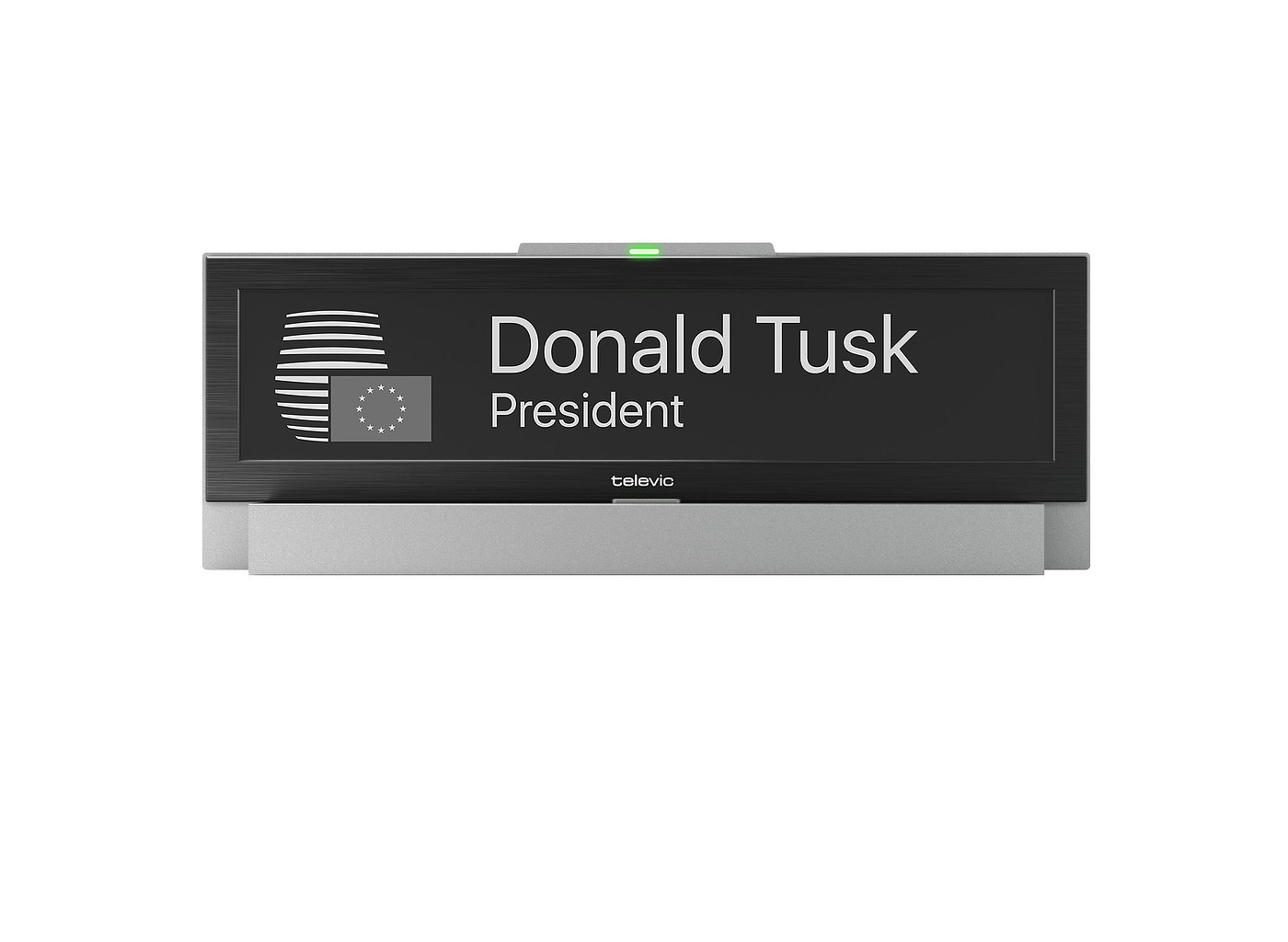 【2019 红点奖】Plixus Nameplate / 电子铭牌 - 普象网