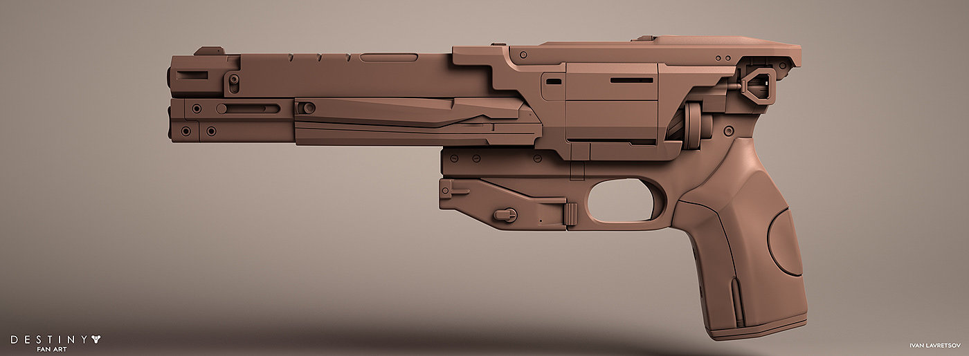 Hand Cannon.Destiny FanArt! (2016) - 普象网