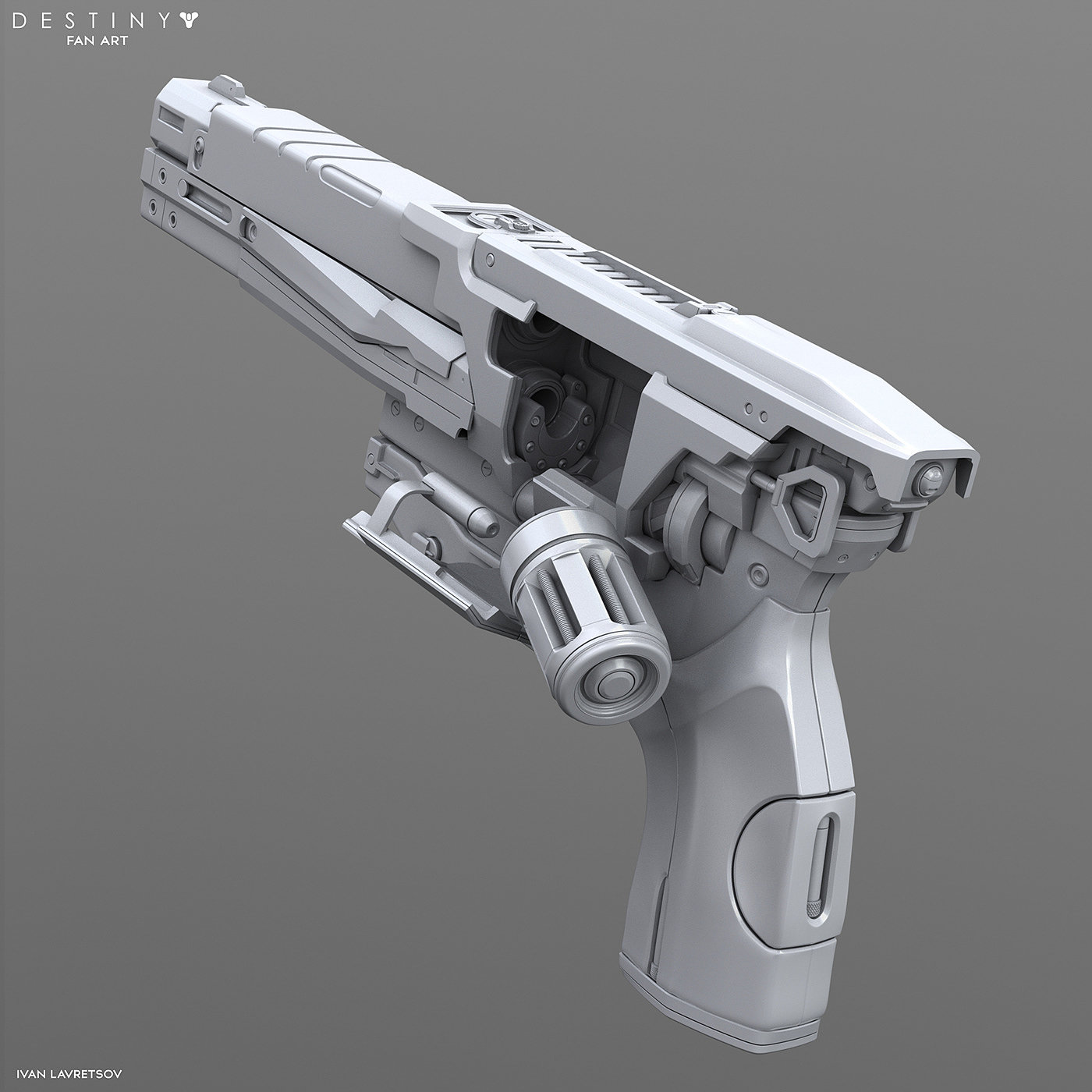 Hand Cannon.Destiny FanArt! (2016) - 普象网