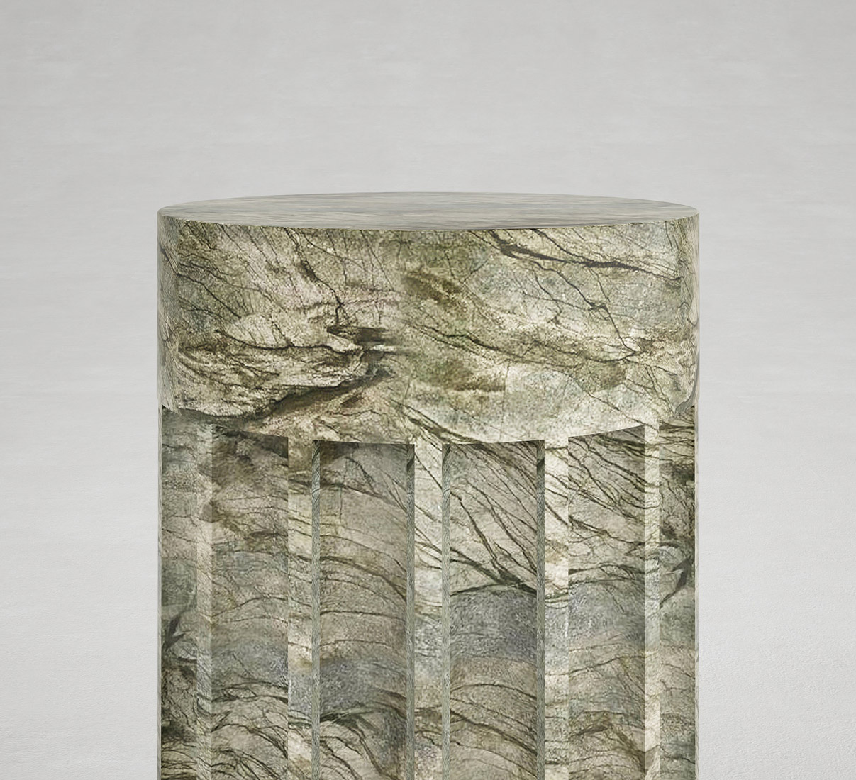 Embossed / Debossed Furniture Geometry Gradient Green Marble Minimalist ...