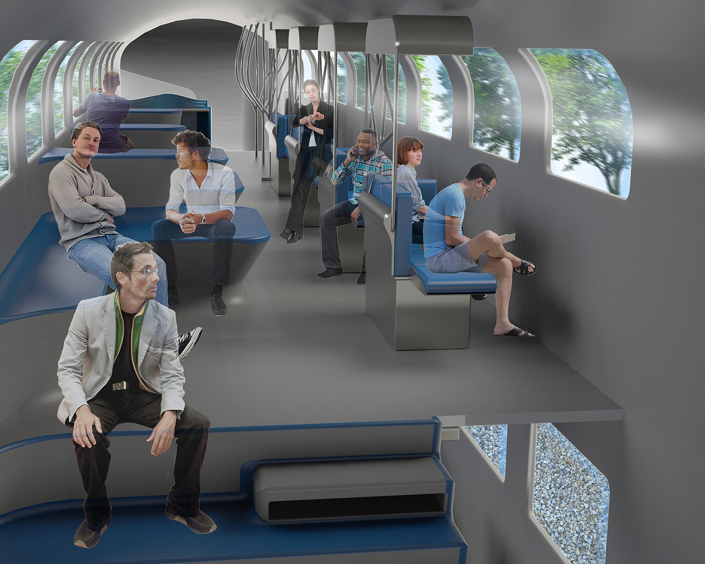 Le train du futur 2022 - Nouveau crossover pour la SNCF - 普象网