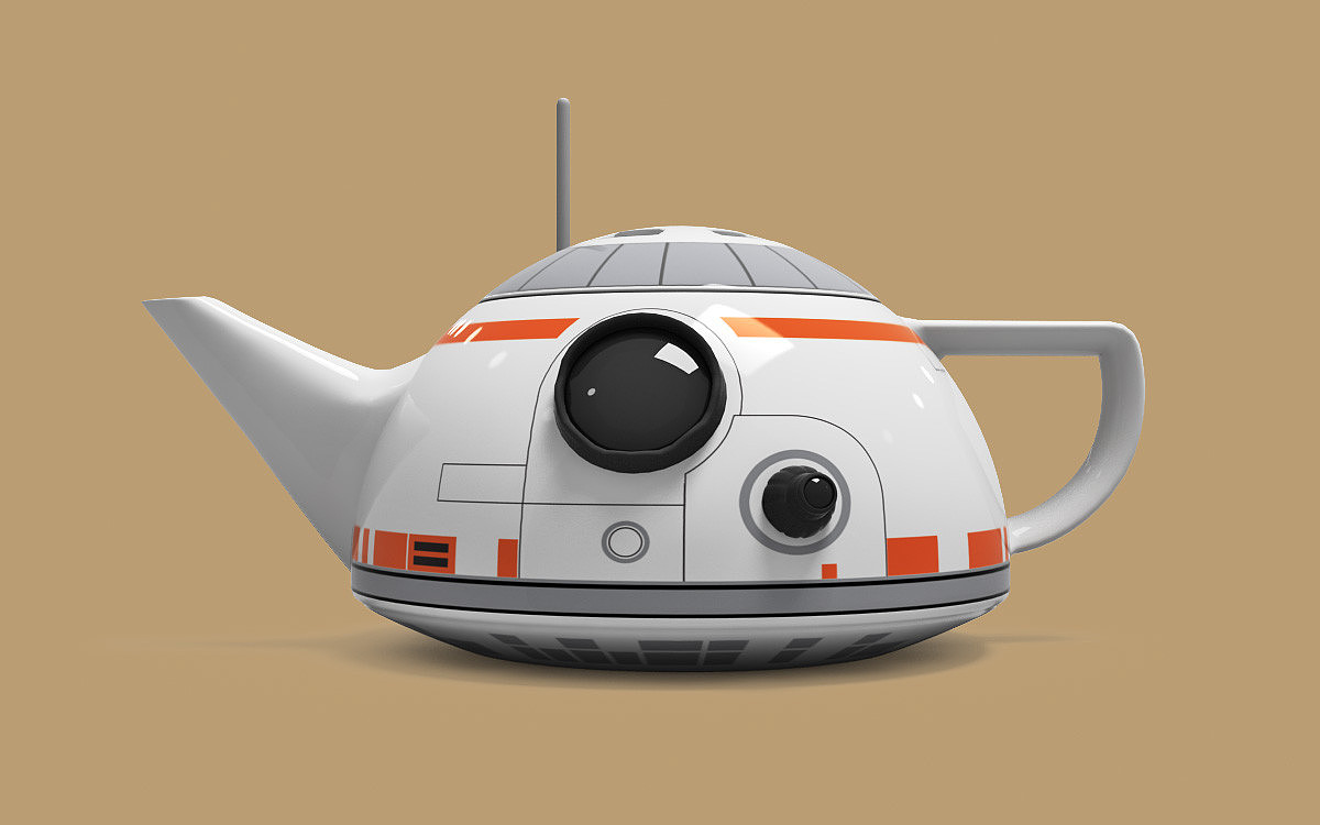 BB8 Teapot concept--创意水壶设计 - 普象网