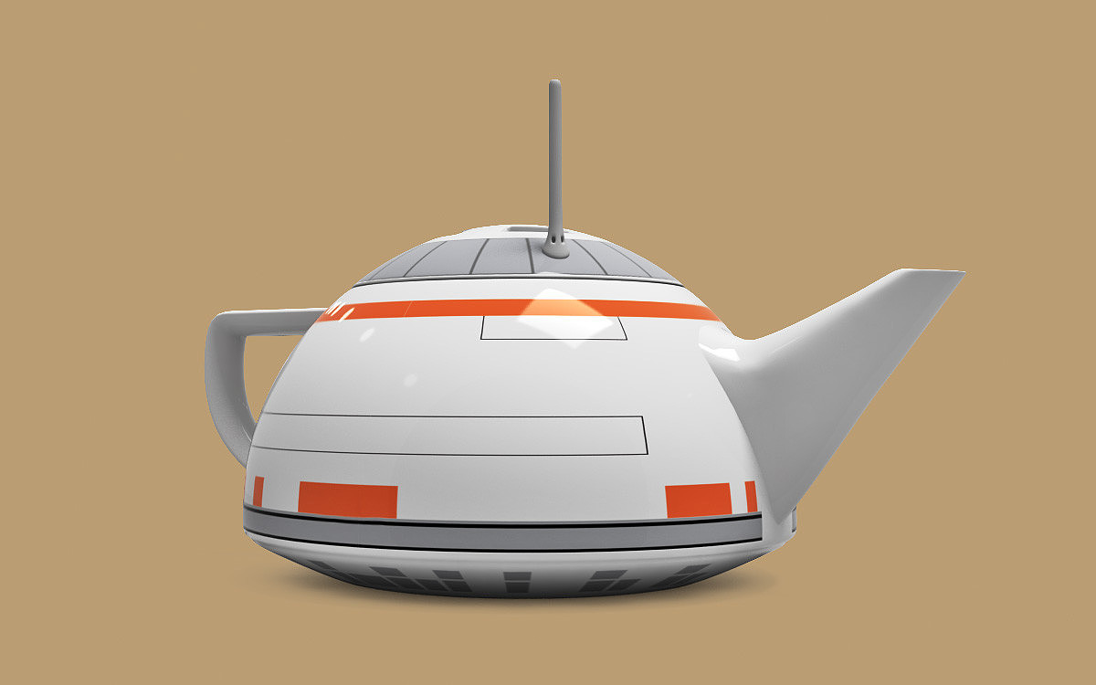 BB8 Teapot concept--创意水壶设计 - 普象网