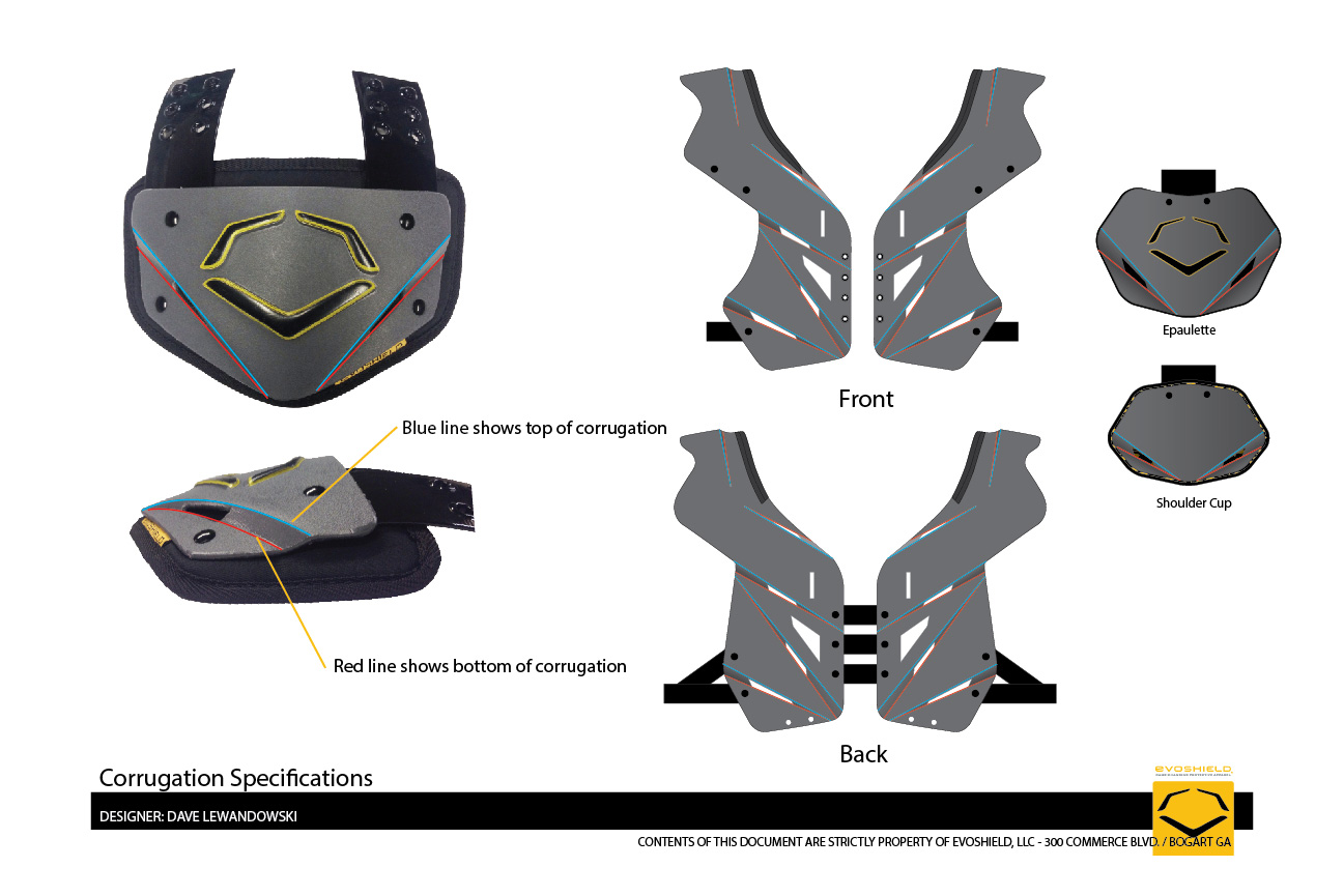 EvoShield Football Shoulder Pads - 普象网
