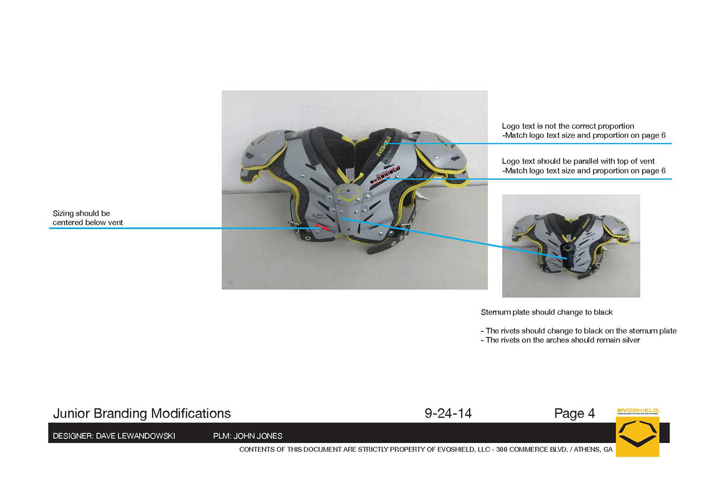 EvoShield Football Shoulder Pads - 普象网