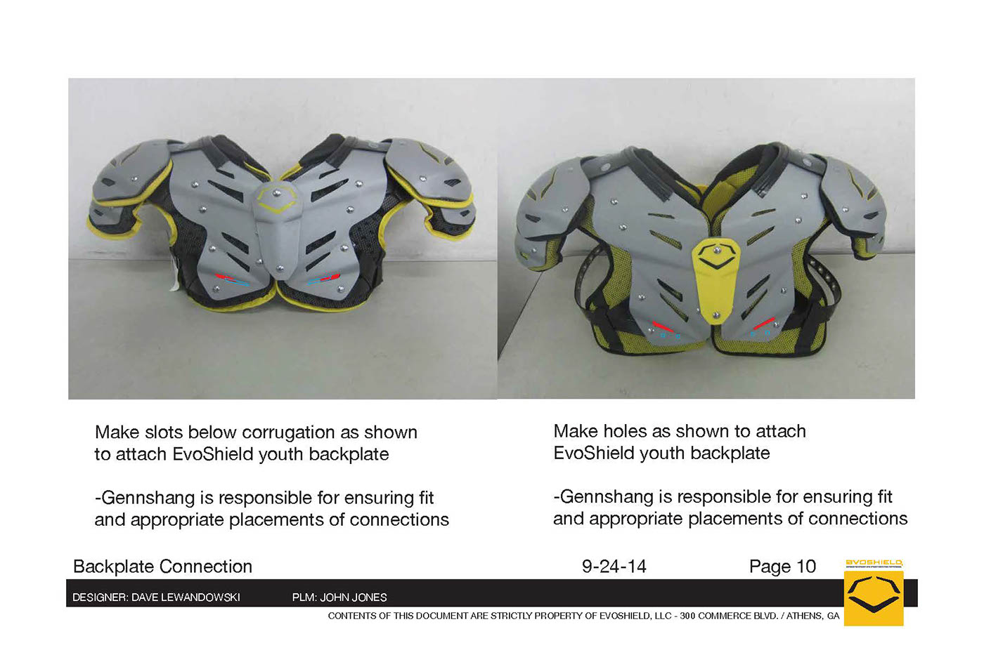 EvoShield Football Shoulder Pads - 普象网