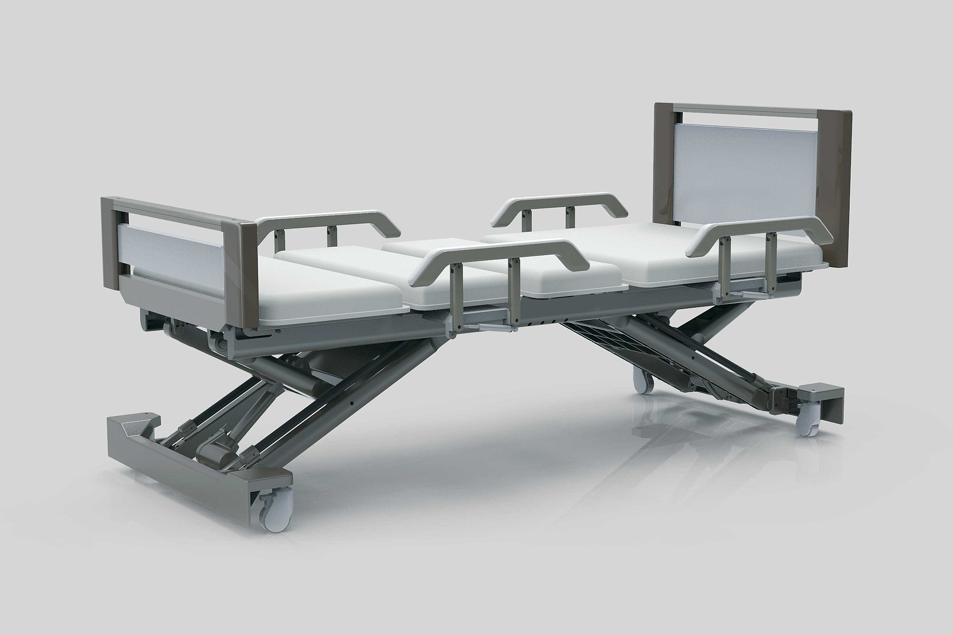 【2019 红点奖】Multifunctional Medical Nursing Bed/ 护理床 - 普象网