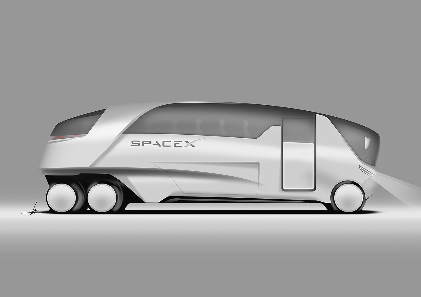 CLAY MODELING - A TESLA COACH SEAT - 普象网