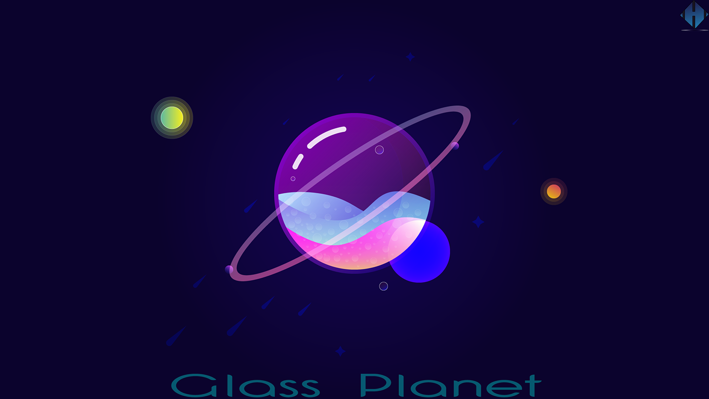 A perfect glass planet - 普象网