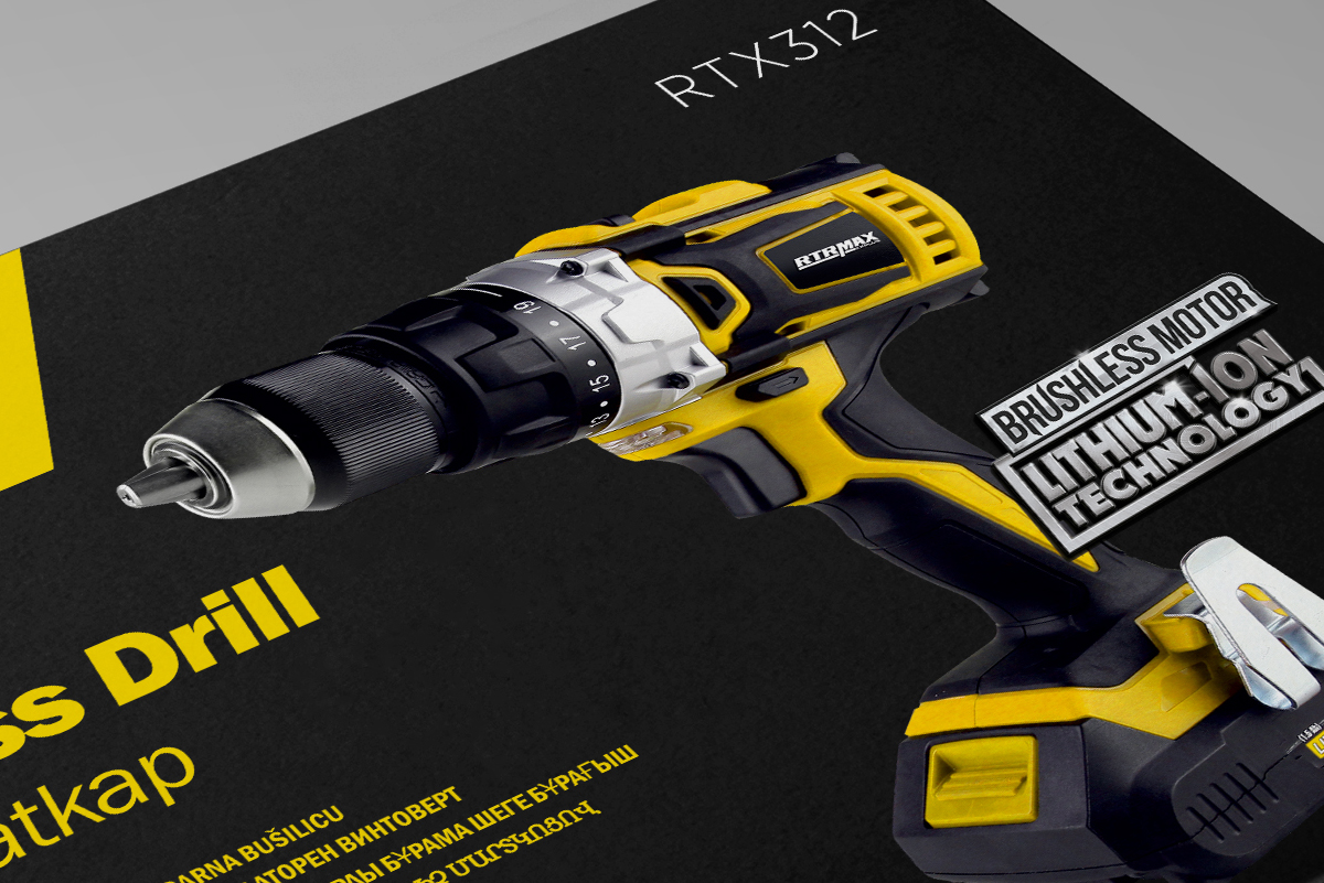 Cordless Drill Packing Design 2017 - 普象网