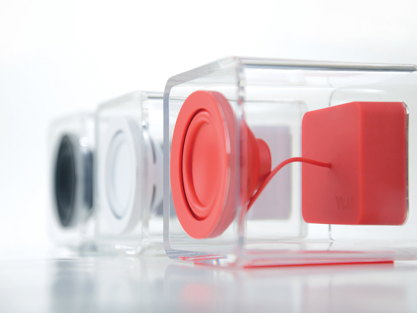 Clear Cube Transparent Bluetooth Speakers - 普象网