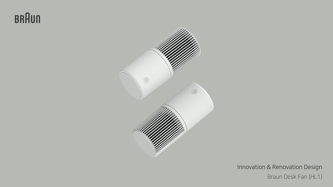 Redesign Braun Desk Fan (HL1) - 普象网