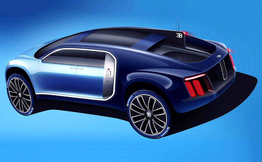 Bugatti 豪华版 SUV，看起来会像什么？ - 普象网