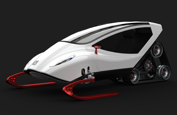 Snow Crawler : A Snow Mobile That Will Make You Love Winter - 普象网