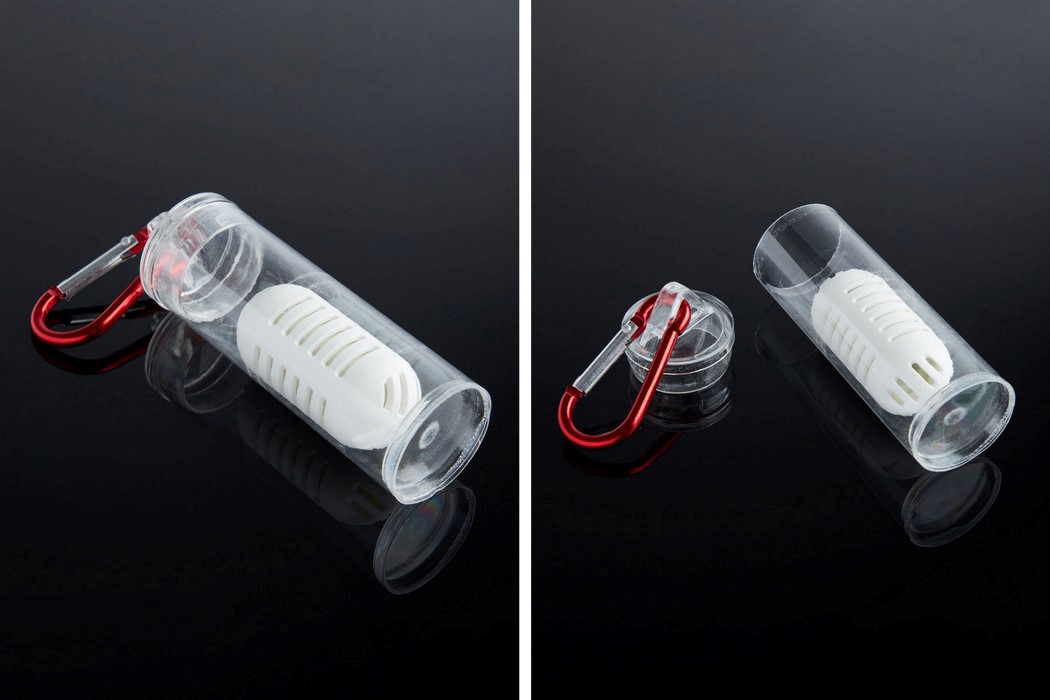 This tiny pod-shaped device is the world’s smallest reusable water ...