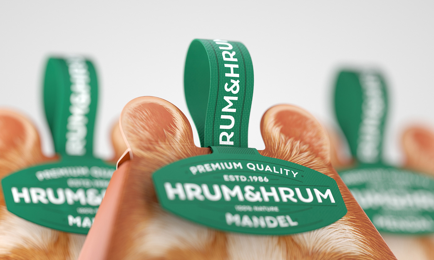 Hrum-Hrum 敲可爱的坚果包装，你忍心不买吗？ - 普象网