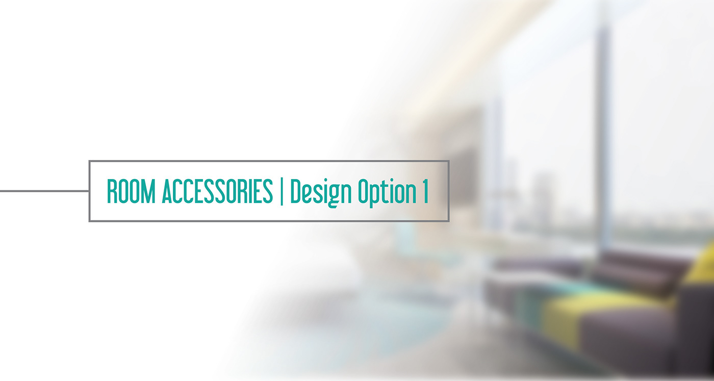 Room Accessories Design for a Hotel in Dubai - 普象网