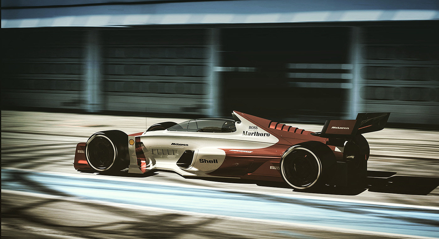 Alternate universe 2020 season McLaren f1 car - 普象网