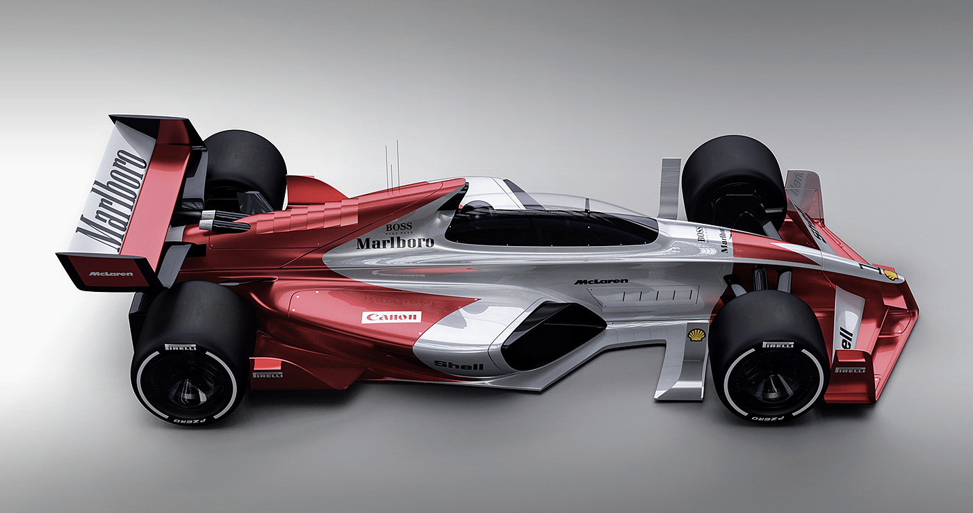 Alternate universe 2020 season McLaren f1 car - 普象网