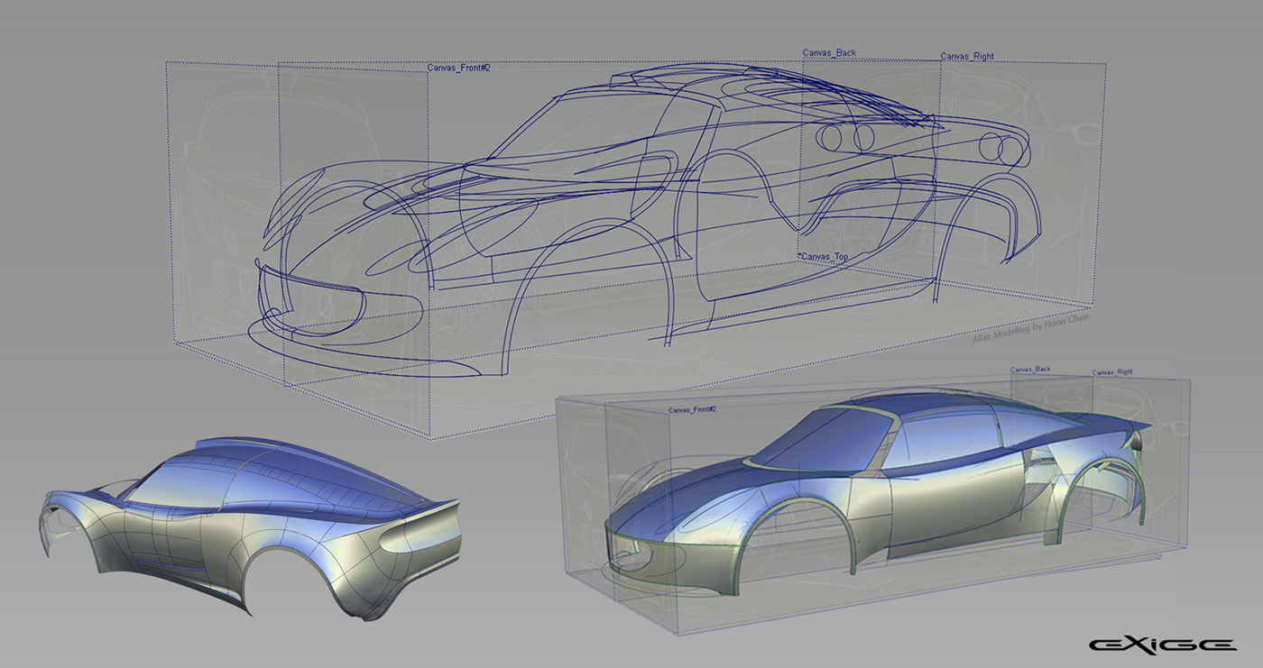 EXIGE ALIAS MODELING - 普象网