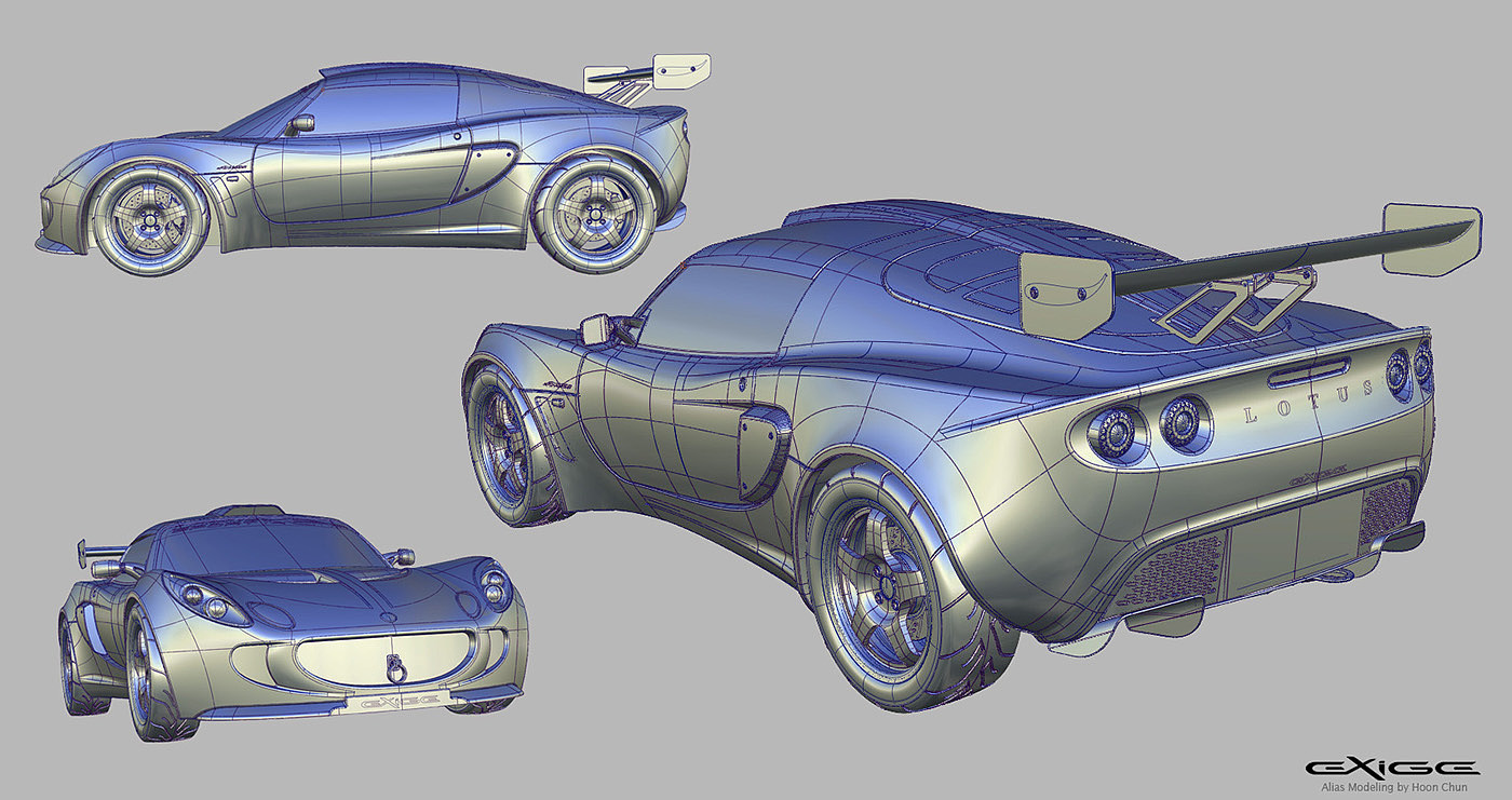 EXIGE ALIAS MODELING - 普象网