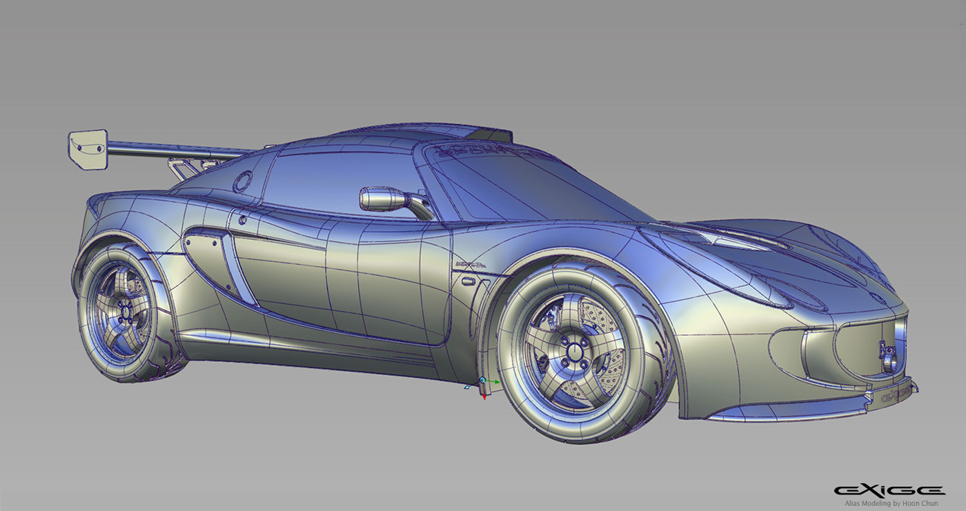 EXIGE ALIAS MODELING - 普象网