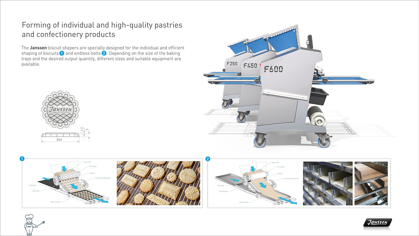 【2020 红点奖】Janssen Cookie Moulding Machines / 饼干成型机 - 普象网