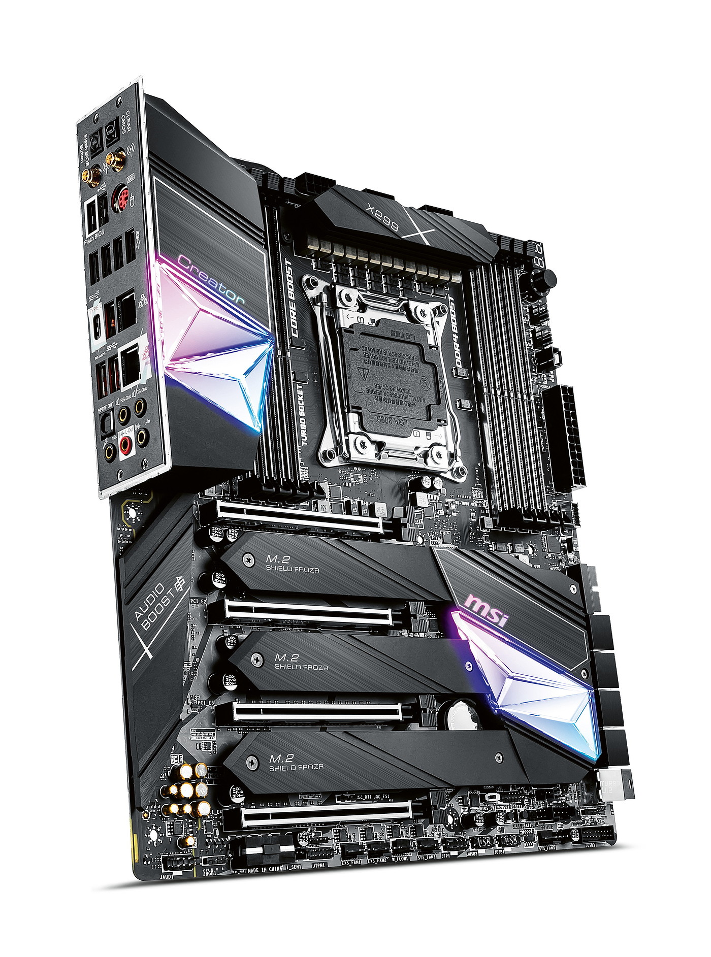 【2020 红点奖】MSI Creator X299 / 主板 - 普象网