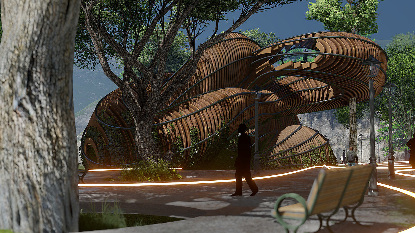 Forest building - 普象网