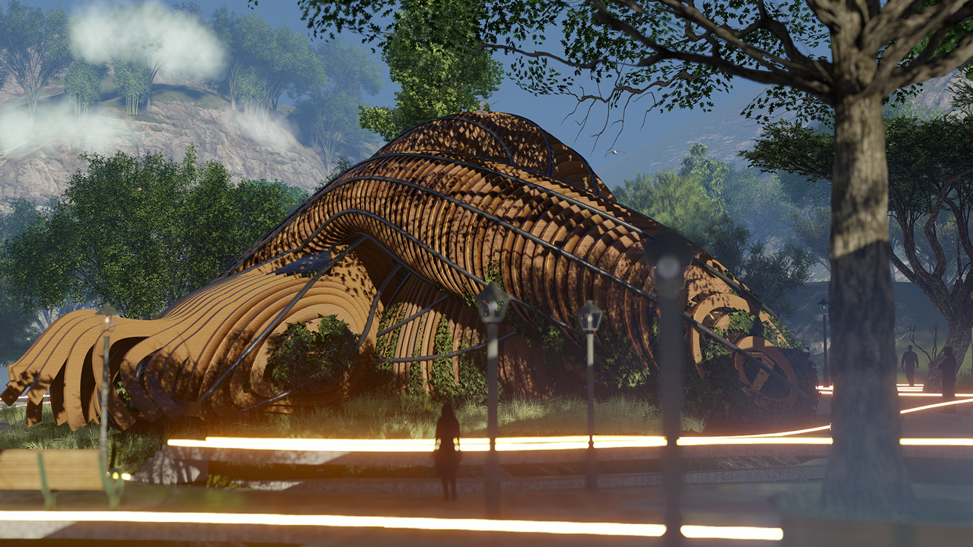 Forest building - 普象网