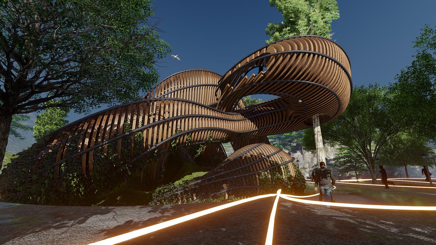 Forest building - 普象网