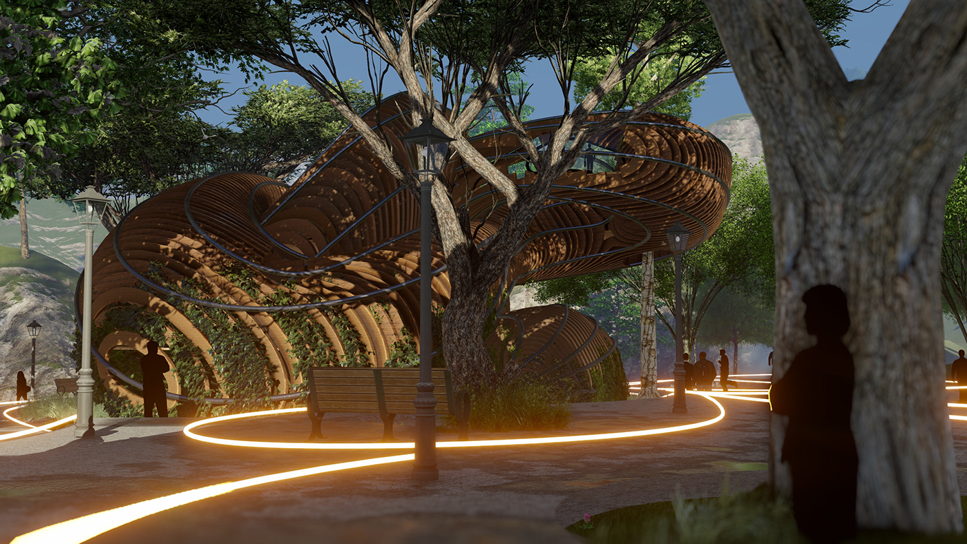 Forest building - 普象网