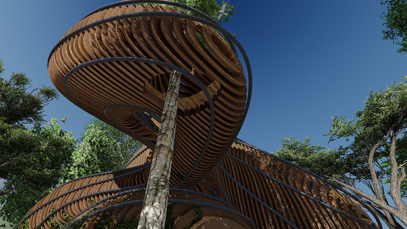 Forest building - 普象网