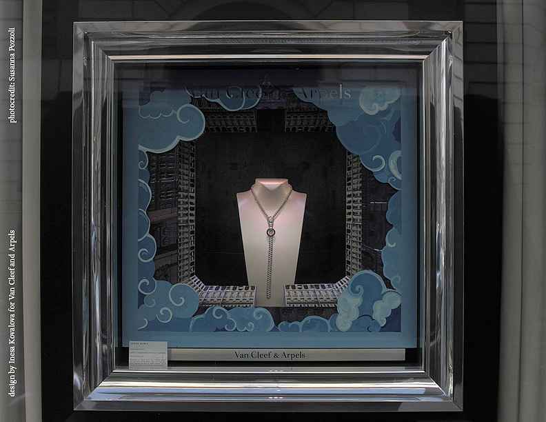 Window displays design for Van Cleef and Arpels - 普象网