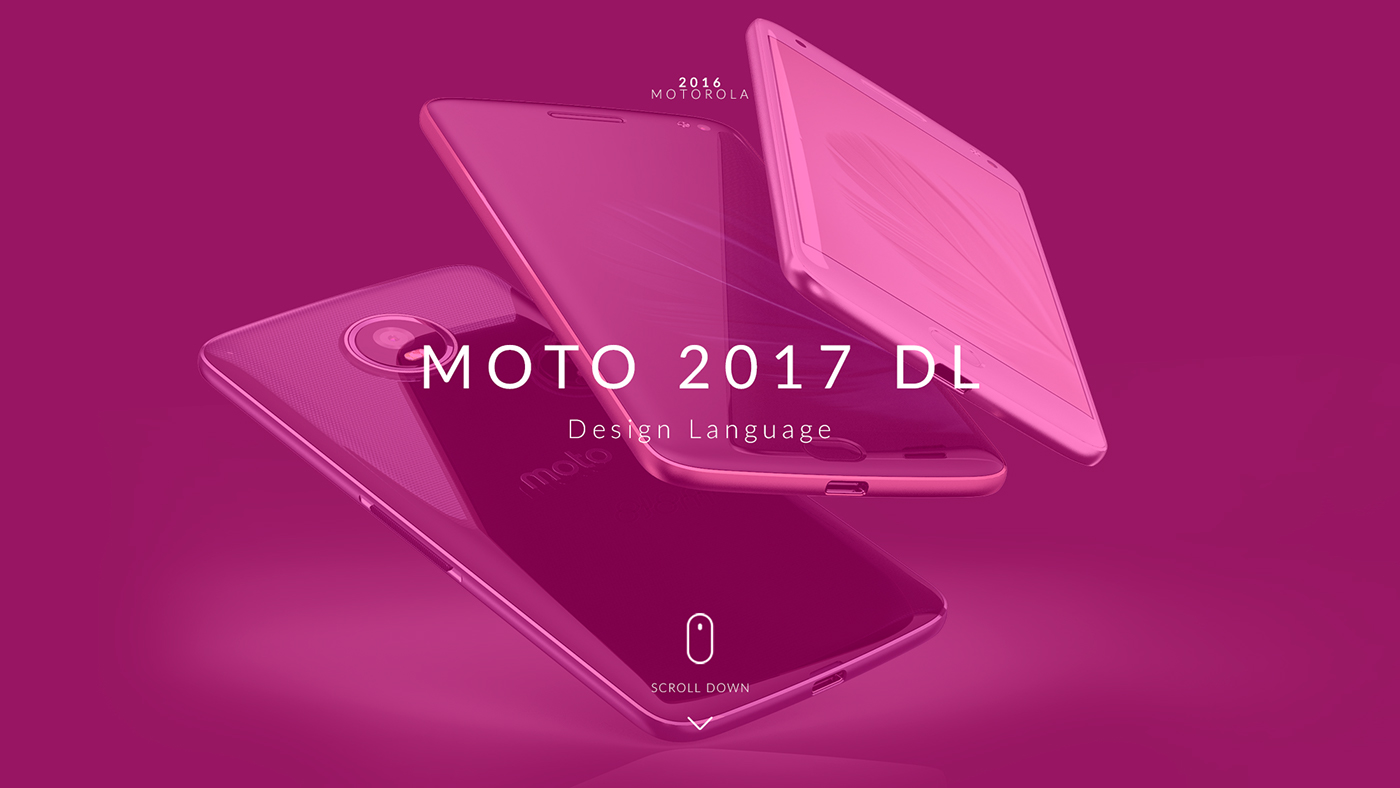 Moto 2017 Design Language - Design Strategy (Motorola) - 普象网