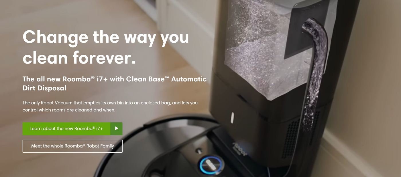 iRobot Clean Base Automatic Dirt Disposal - 普象网